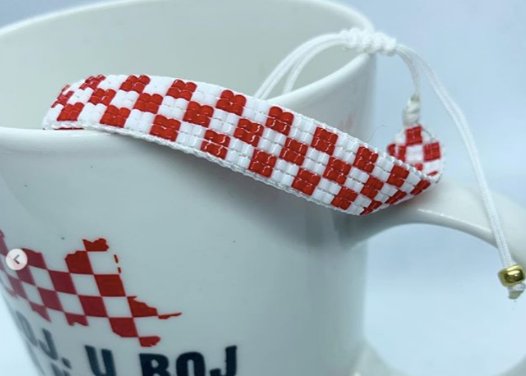 Croatia Checkered Handmade Bracelet – CRO WEAR